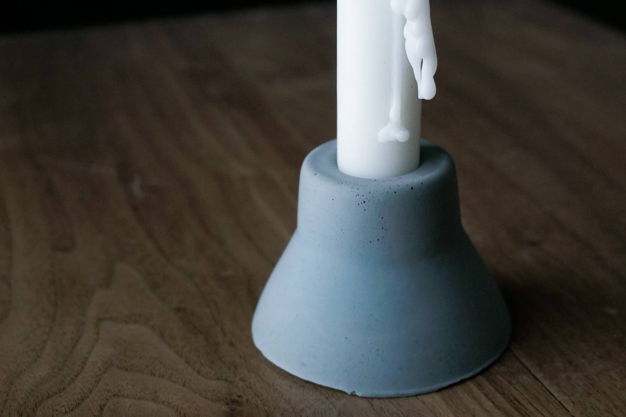 Concrete and Copper Co. - Modern Taper Candle Holder | Wild Blossom ...