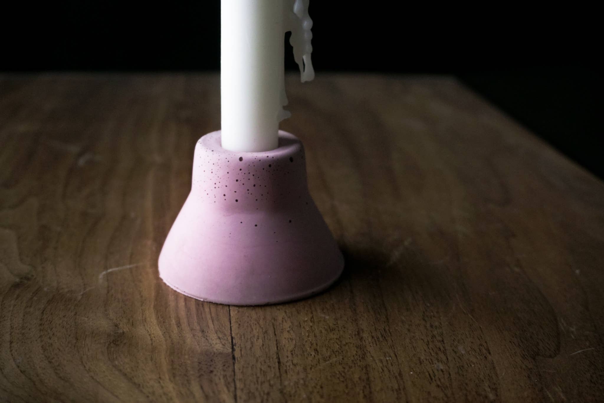 Concrete and Copper Co. - Modern Taper Candle Holder | Wild Blossom ...